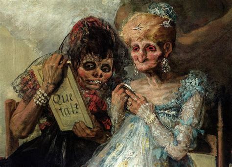 Goya Paintings Asmodea Francisco De Goya Paintings