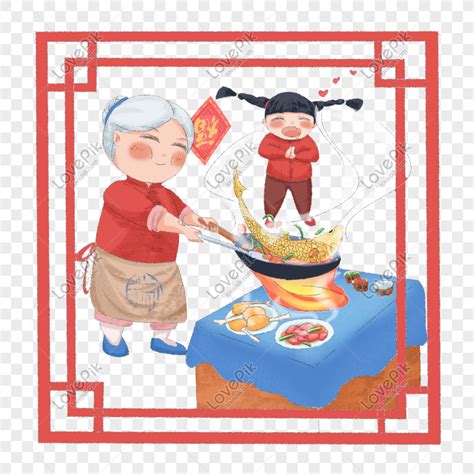 그 짱탕 요리 Cixiang 할머니 Png 일러스트 무료 다운로드 Lovepik