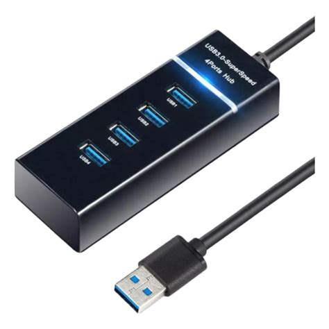 Hub Usb 3 0 Extensor 4 Portas De Alta Velocidade Hd Pendrive Shopee Brasil