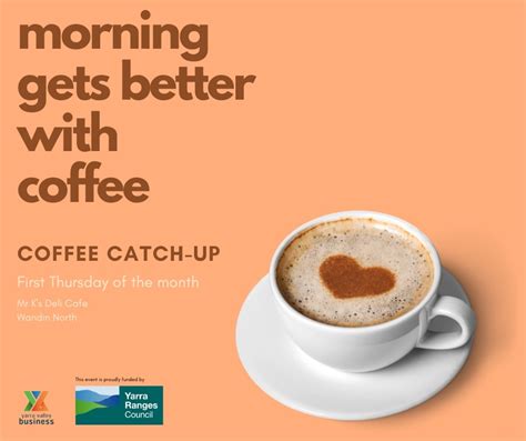 Networking And Coffee Catchup Yarra Ranges Council
