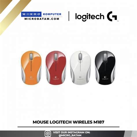 Mouse Logitech Wireles M187