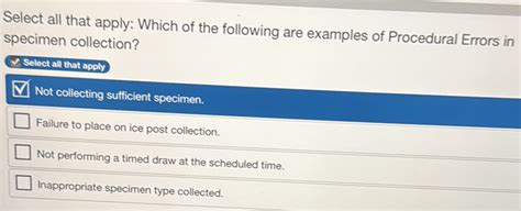select all that apply which of the following are examples of procedural
