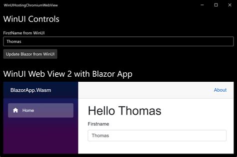 Hosting A Blazor App In Winui 3 With Webview2 And Call A Blazor Component Method From Winui