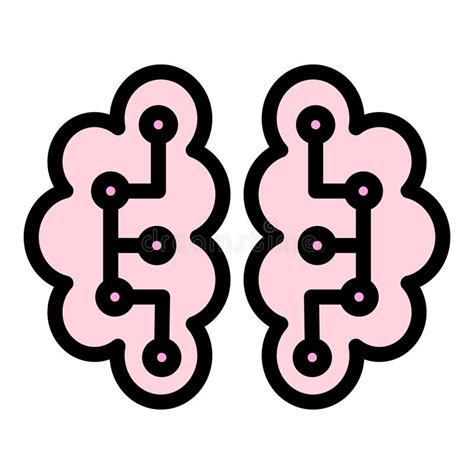 Creative Idea Icon Color Outline Vector Stock Vector Illustration Of Technology Innovation