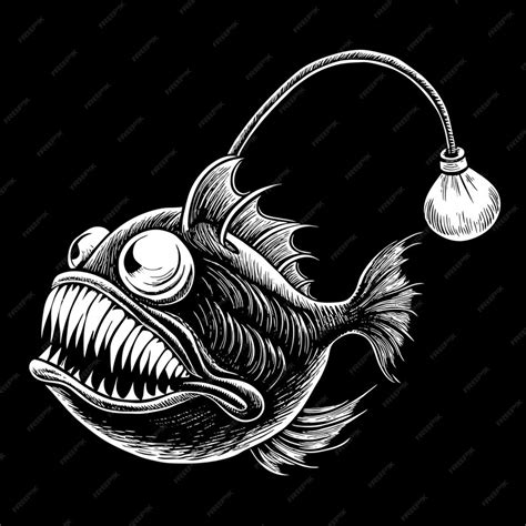 A Fish Head With A Headband And Earbuds On It Premium Ai Generated Vector