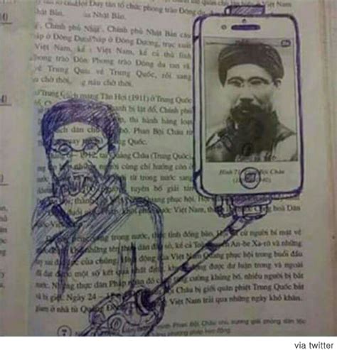 세상에서 가장 창의적인 교과서 낙서 포스트쉐어