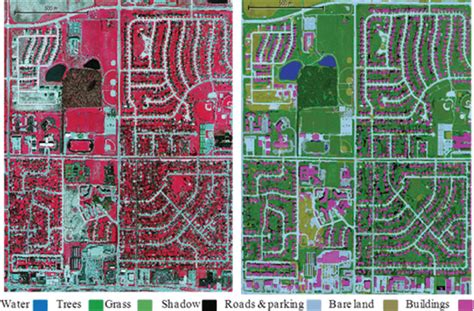 Cir Subset Image Left And Land Cover Classification Results Right Download Scientific