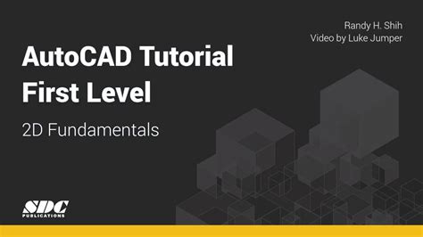 Autocad Tutorial First Level D Fundamentals Caqwepuppy