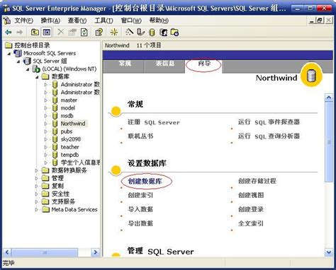 Sql Server2000：使用数据库创建向导创建数据库sky2098的博客 Csdn博客数据库的创建是通过什么完成的