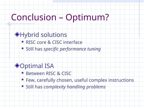 Tiborppt Risc Vs Cisc Ciscrisc Features Ppt