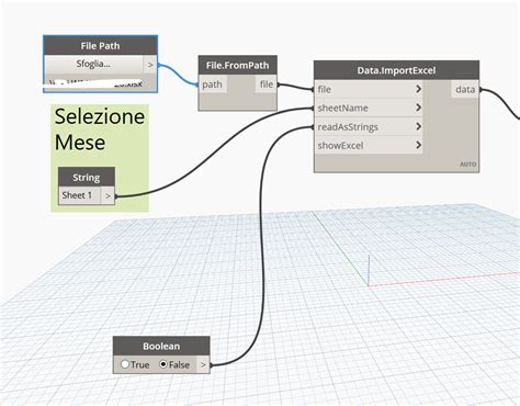 String Sheet Name Data Import Excel Revit Dynamo