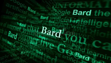 Bard Headline Titles Media With 3d Illustration Editorial Photography Illustration Of Window