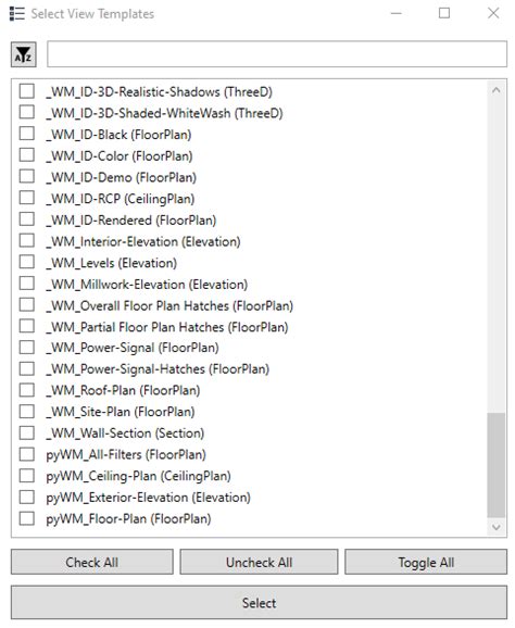 Solved Copying One View Template Between Models Autodesk Community