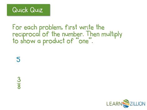 Ppt What Is A Reciprocal How Can I Find The Reciprocal Of A Number Powerpoint Presentation