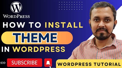How To Install Theme In Wordpress In Hindi How To Install Wordpress