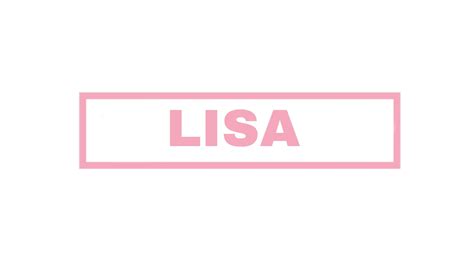 Lisa Name Logo Lisa Name Name Logo Names