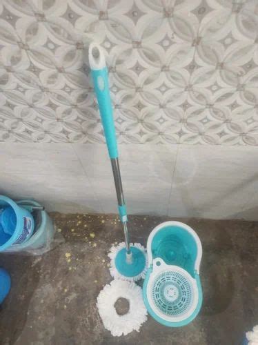 Cotton 5 Litre Magic Spin Mop Bucket Set At ₹ 400set In New Delhi Id