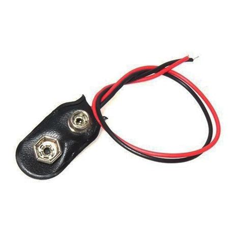 Клемма батарейная (под "крону" на 9v), 15 см (1 шт)