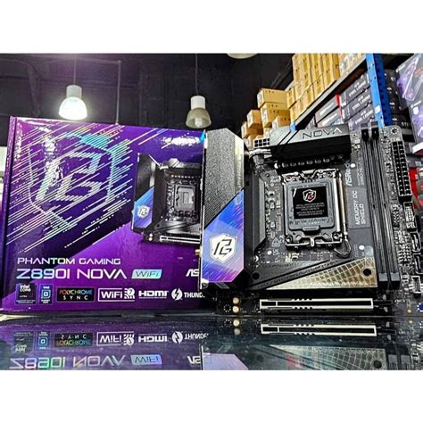 Asrock Z890i Nova Wifi Mainboard Shopee Thailand