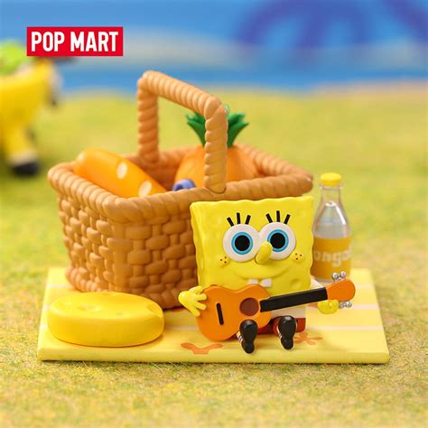 Pop Mart Spongebob Picnic Party Series Tanoshi Pop