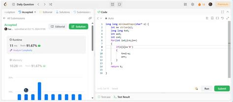 Harsh Kumar On Linkedin Leetcodewarrior Dailycoding Problemsolved