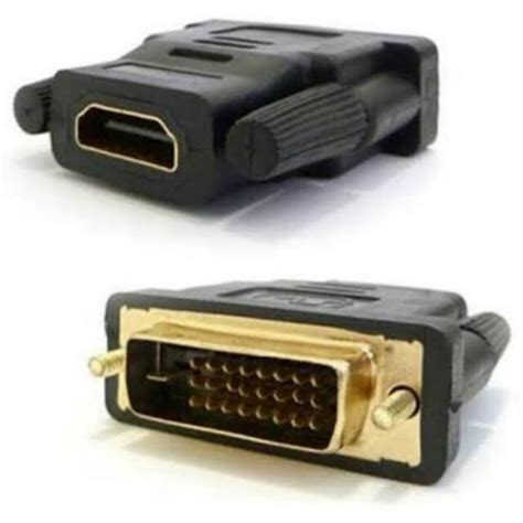 Jual Converter Gender Dvi 24 1 Male To HDMI Female Connector Dvi 25 Pin To HDMI Gender Dvi