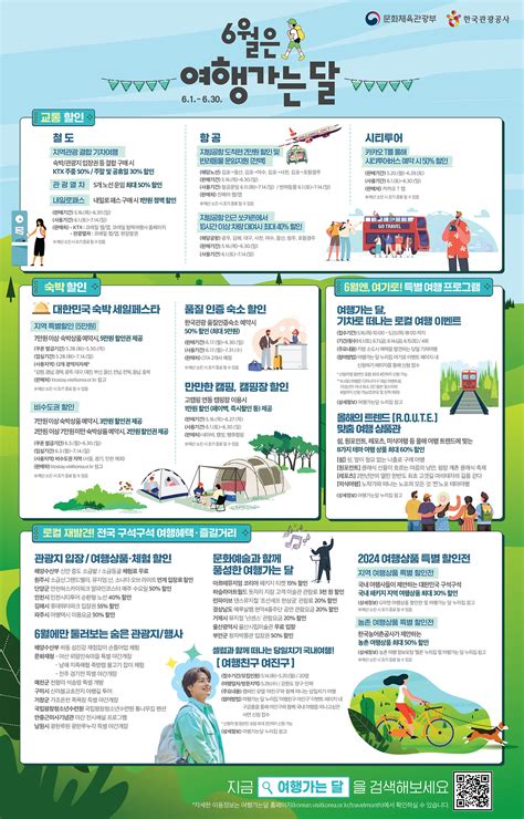 6월 여행가는 달 할인 및 혜택