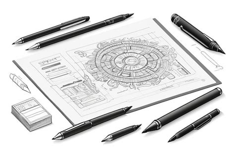 Premium Photo Graphic Designer Software Flat Monochrome Isolated Vector Object Text Color