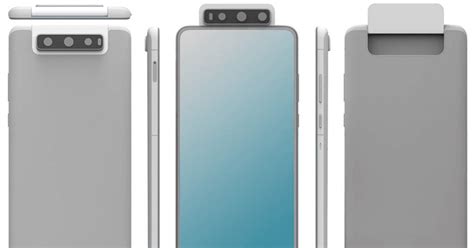 A Patent Shows Huawei Upcoming Triple Rotating Camera Phone Design
