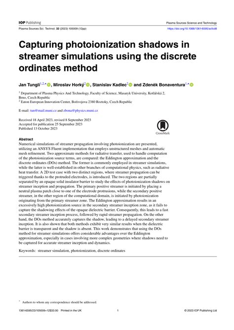 Capturing Photoionization Shadows In Streamer Simulations Using The Discrete Ordinates Method