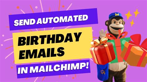 How To Create Automated Birthday Campaign With Mailchimp Youtube