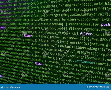 Script On Computer With Source Code Simple Website Html Code With
