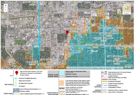 Houston Street Flooding Map 940am — A Complex Of Storms Is