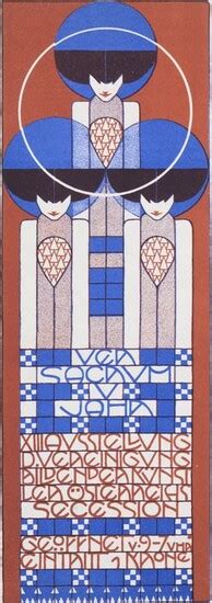 Koloman Moser 1868 1918 Die Fläche Ver Sacrum Xiii Poster