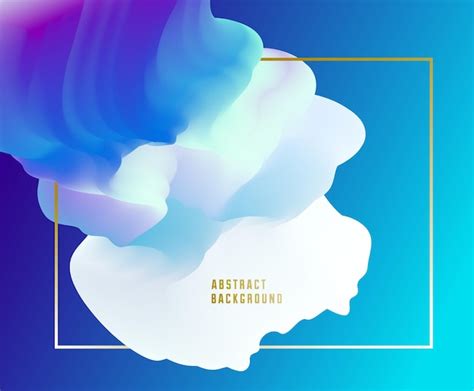 Premium Vector Abstract Colorful Fluid Vector Background Dimensional