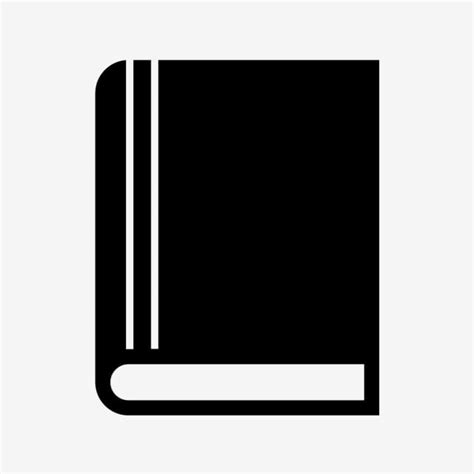 Buch Schwarzen Symbol Buch Clipart Buchsymbole Schwarze Symbole Png Und Vektor Zum