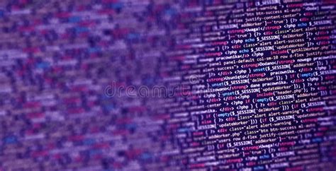 Coding Concept Software Development Monitor Technology Display Application Source Code