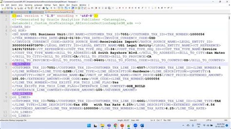 How To Split Data Using Section Oracle Fusion Bi Saas Youtube
