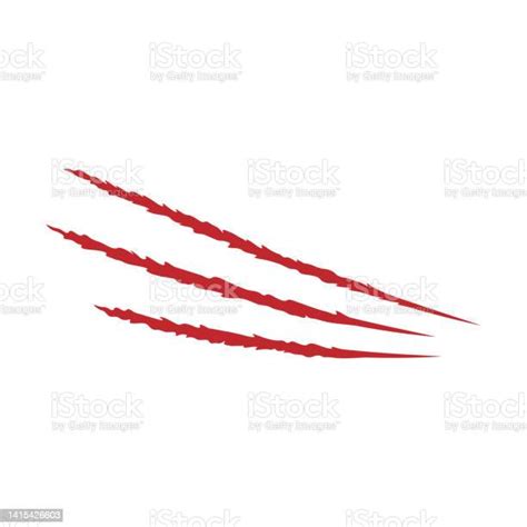 날카로운 발톱의 상처와 흉터는 흰색에 고립 된 사실적인 벡터 일러스트레이션입니다 몬스터에 대한 스톡 벡터 아트 및 기타 이미지 몬스터 발톱 3차원 형태 Istock