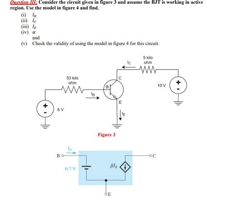 Solved Question III Consider The Circuit Given In Figure 3 Chegg Com