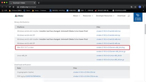 Mac 安装 Cmake 配置及环境配置mac终端安装cmak Csdn博客