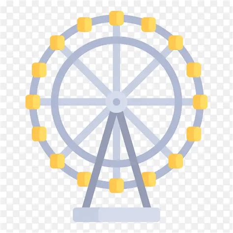 手绘摩天轮PNG图片素材下载 图片编号qwwawrdj 免抠素材网