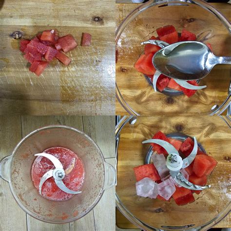 수박주스 만들기