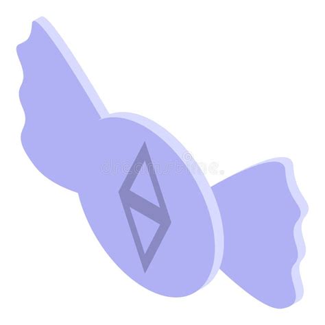 Wrapped Cryptocurrency Candy Flying Showing Synthetic Token Symbol