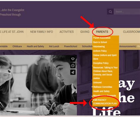 Emergency Communication Plan For April 18 2024 St John Catholic School