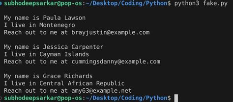 Generating Fake Bulk Data Using Factory Boy In Python Dev Community