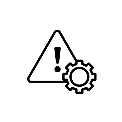 Premium Vector System Error Icon