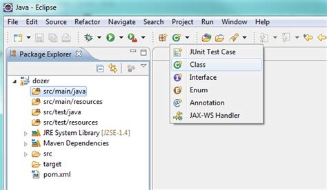 Dafi On Software How To Use Dozer For Automatic Java Bean Mapping Quickstart With Maven And Eclipse