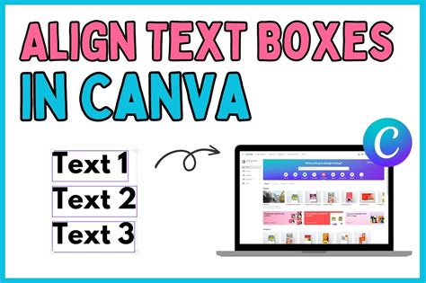 how to align text boxes in canva 2 easy ways