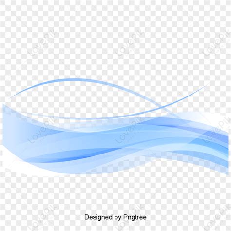컬러 디자인 벡터 파도 일러스트 라인 패턴 곡선 Png 일러스트 무료 다운로드 Lovepik